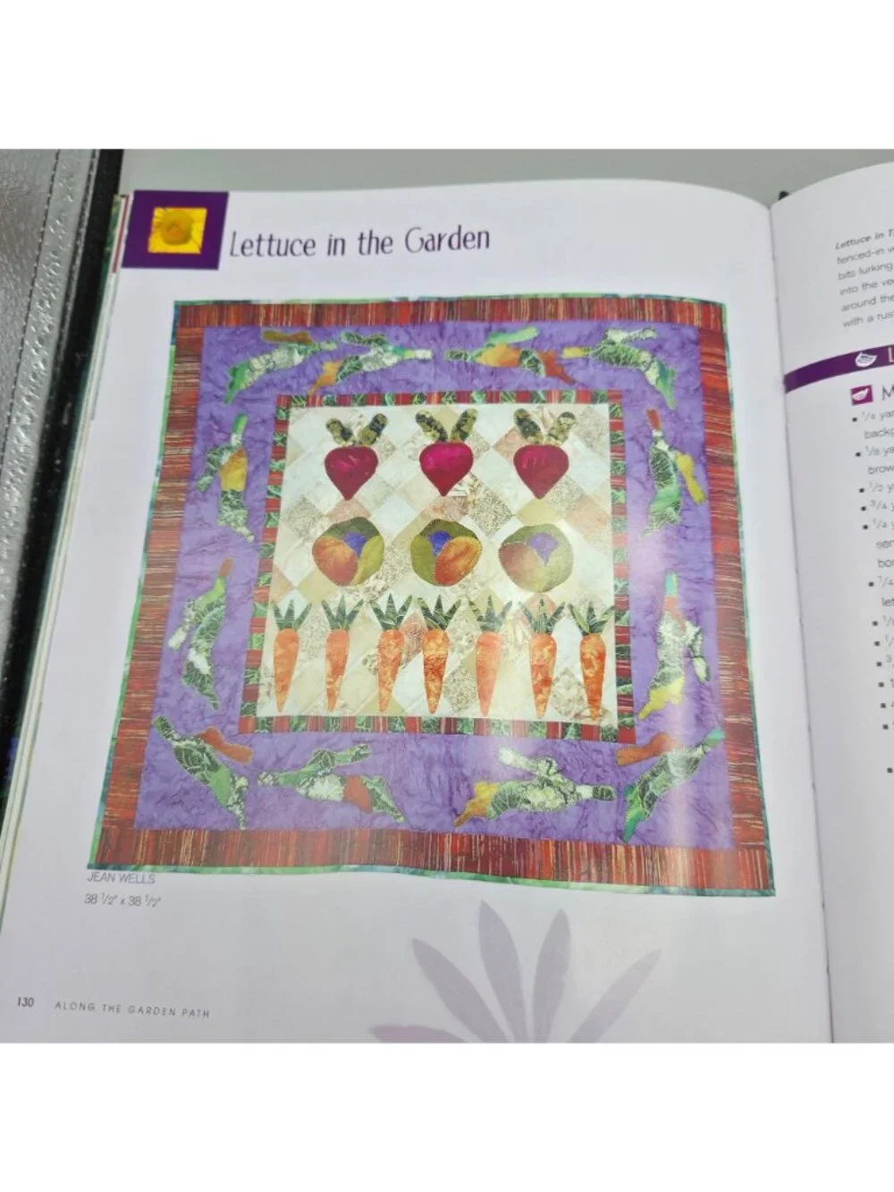 C&T Publishing | Office | Along The Garden Path Quilting Book Hardcover ...
